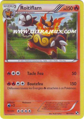 UltraJeux - Roitiflam (19/115) [Carte Pokémon Cartes à l'Unité Français]
